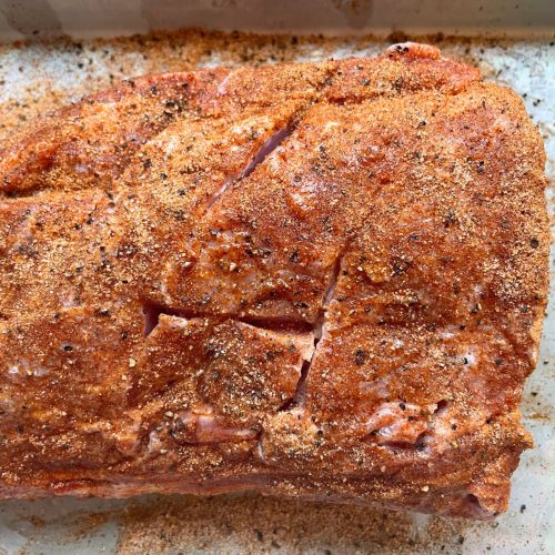 Easy Smoked Pork Loin