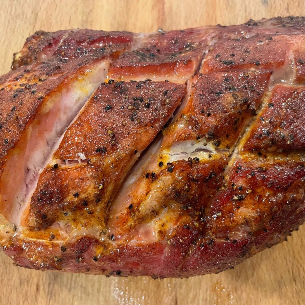 Easy Smoked Pork Loin