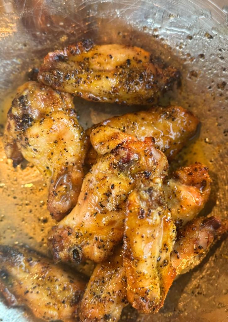 Smoked Lemon Pepper Wings - Grill Frenzy