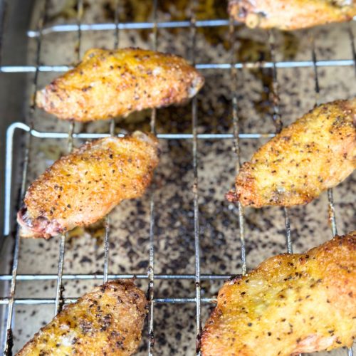 Smoked Lemon Pepper Wings - Grill Frenzy
