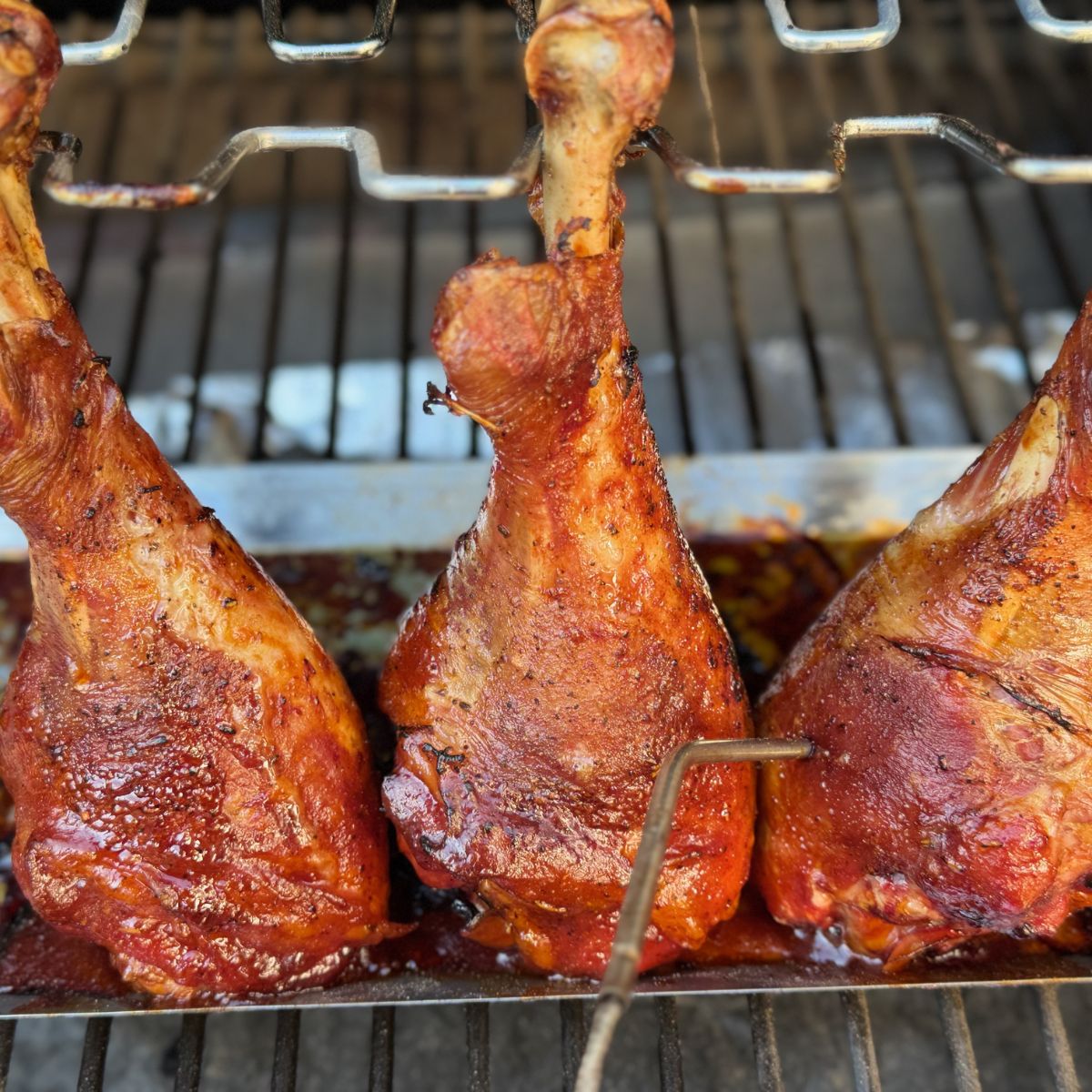 Easy Smoked Turkey Legs - Grill Frenzy
