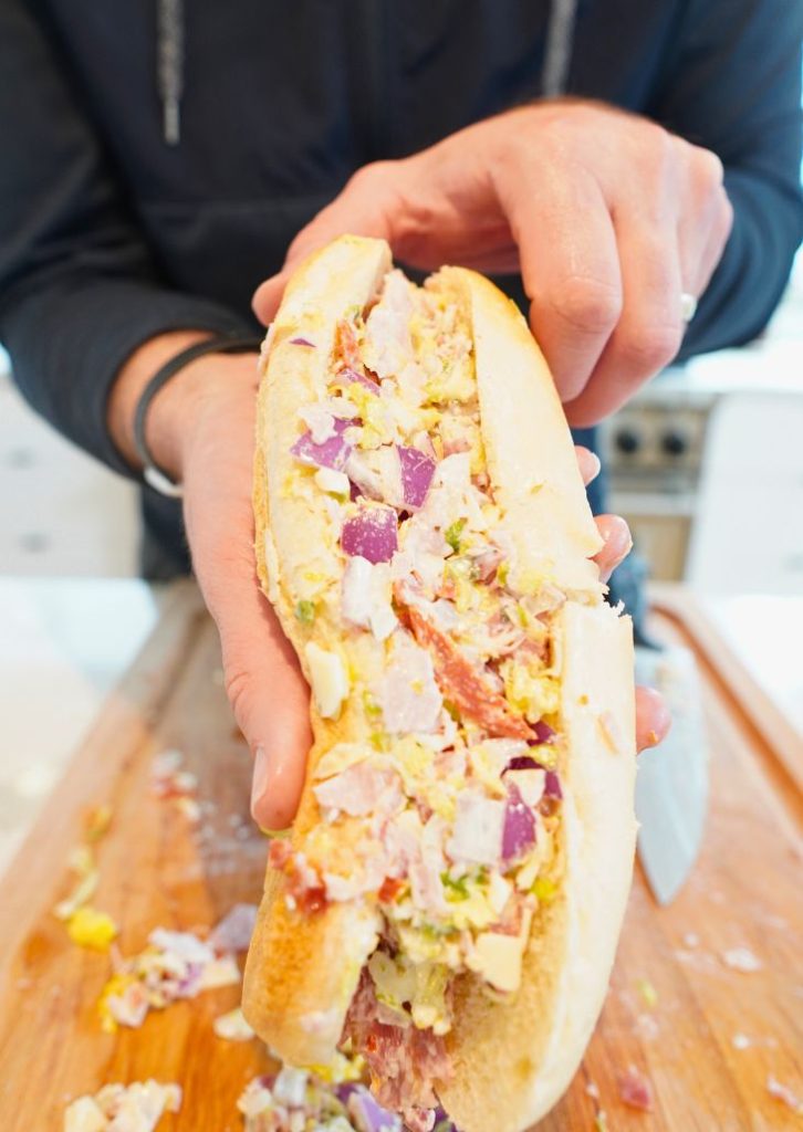 This Viral Chopped Italian Sandwich Will Be Your New Go-To Lunch